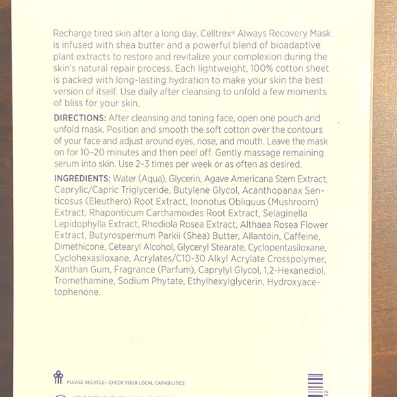 Nutricentials | Skincare | Nutricentials Celltrex Always Right Recovery ...